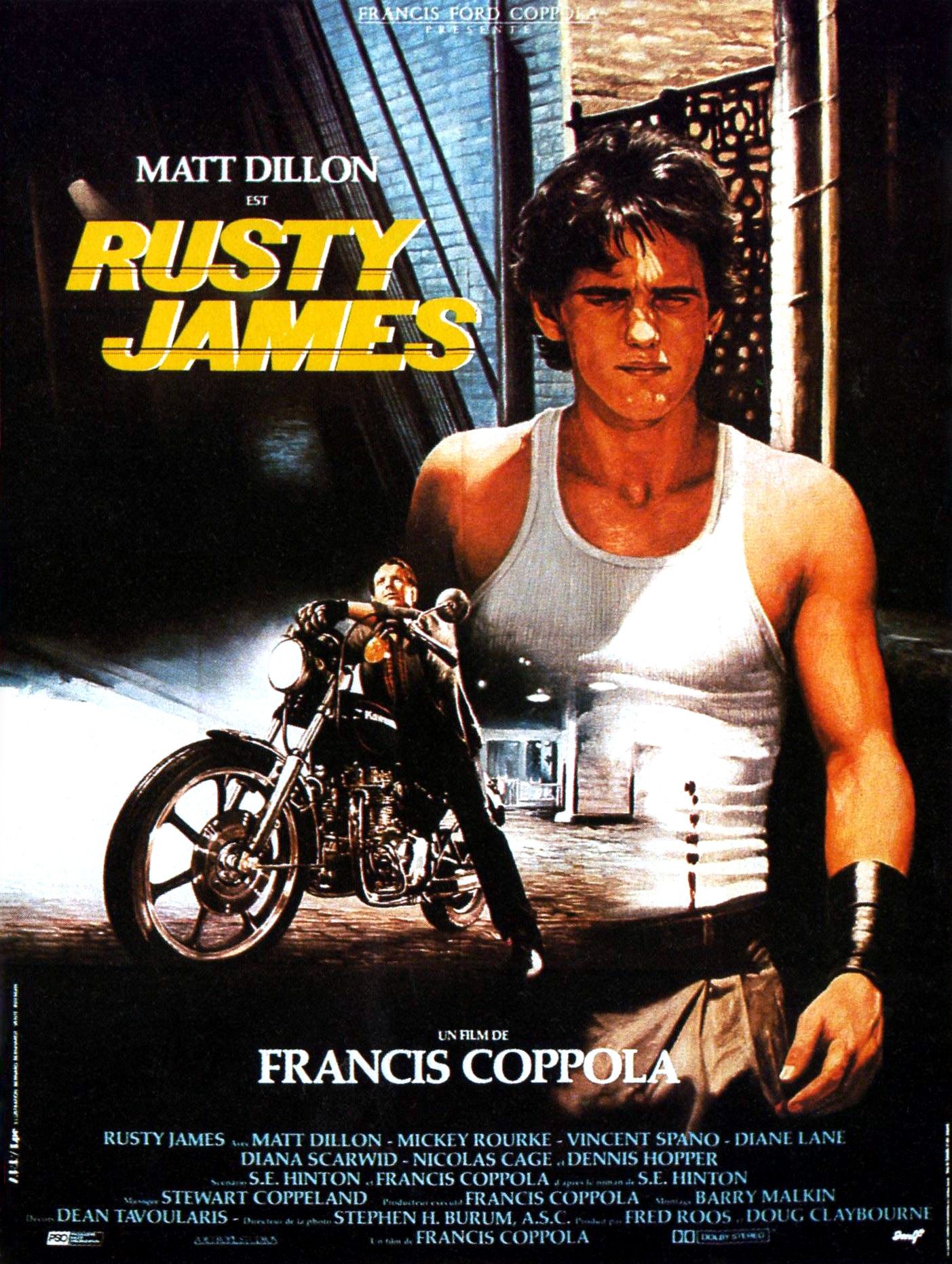 Test Blu-ray / Rusty James, réalisé par Francis Ford Coppola ...
