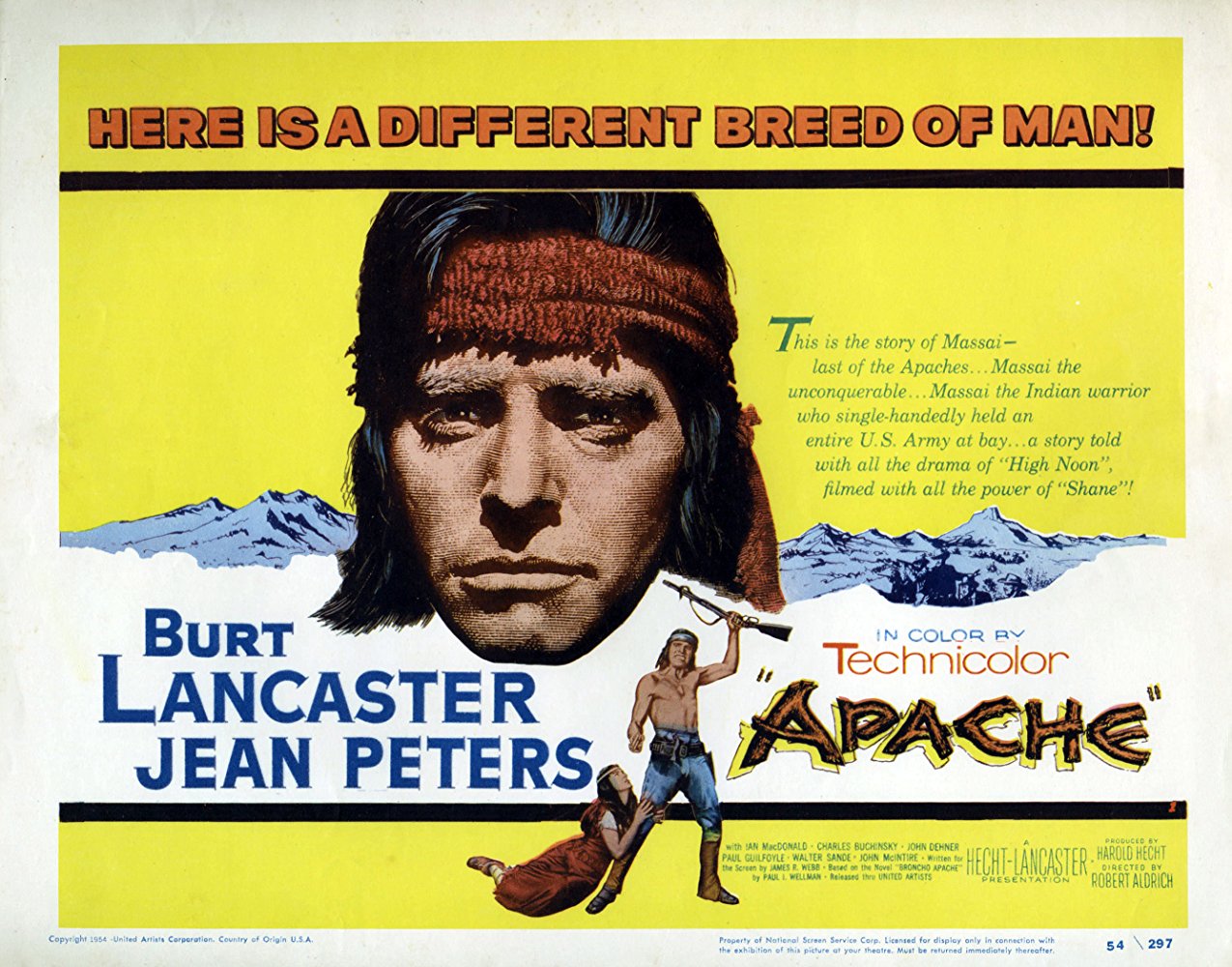 Test Blu-ray / Bronco Apache, réalisé par Robert Aldrich – Homepopcorn.fr