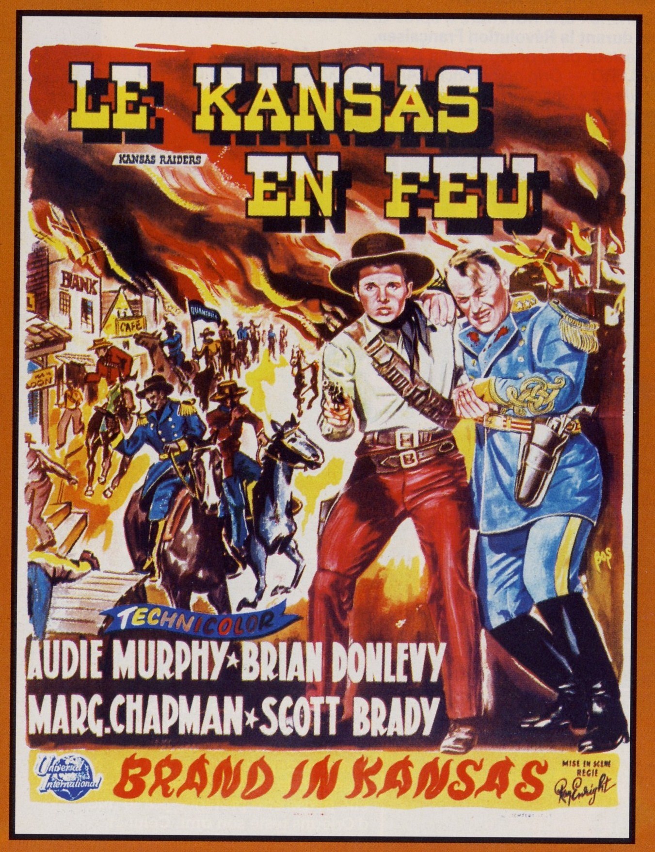 Test Blu-ray / Kansas eu feu, réalisé par Ray Enright – Homepopcorn.fr