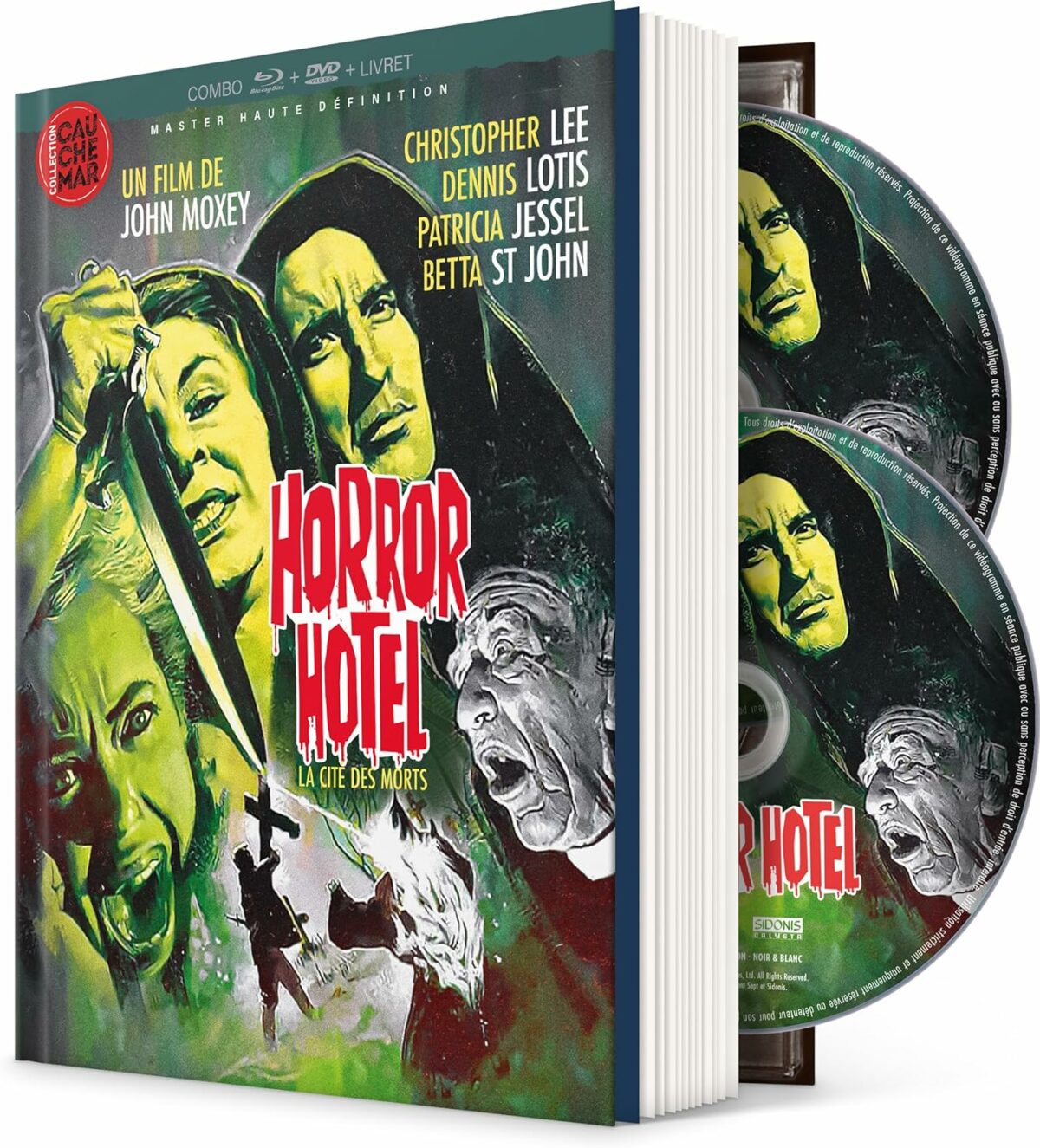 Test Blu-ray / Horror Hotel, réalisé par John Llewellyn Moxey ...