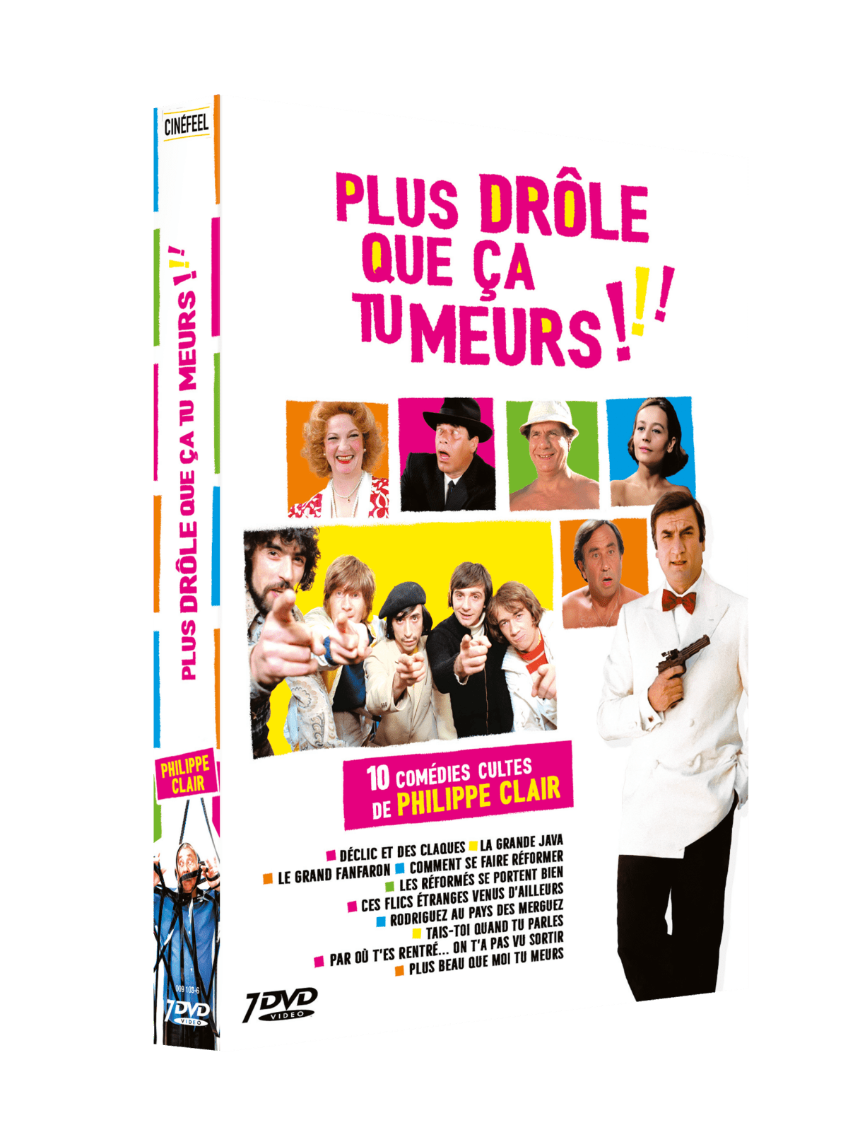 Test Blu-ray / Plus beau que moi, tu meurs, réalisé par Philippe Clair ...